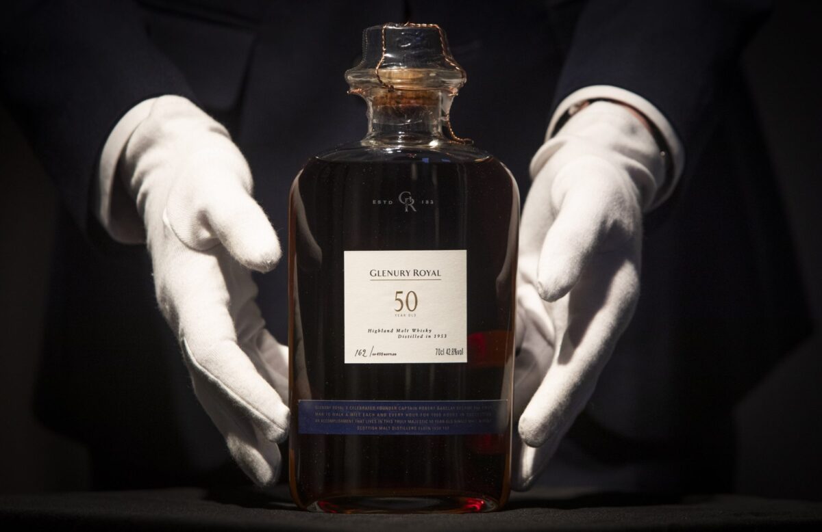 Rare 50-Year-Old Whisky Bottles Set to Go Under the Hammer at Auction ...